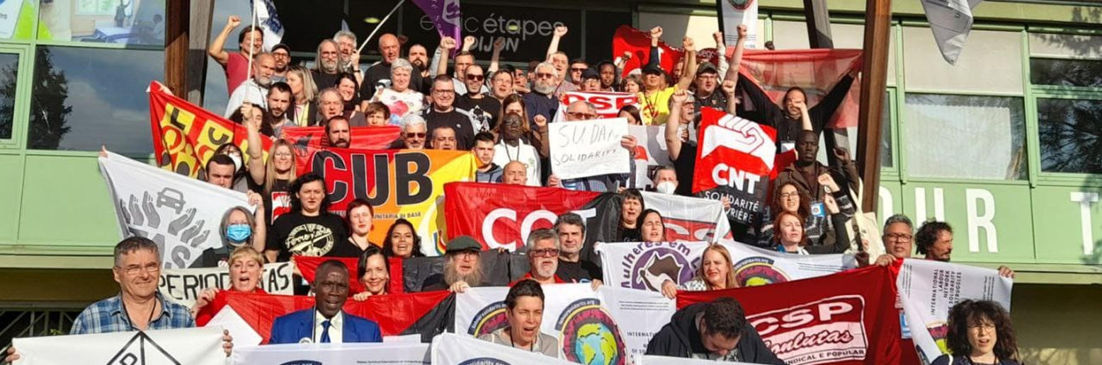 10 años de lucha y solidaridad de la Red Internacional Sindical – CGT ...